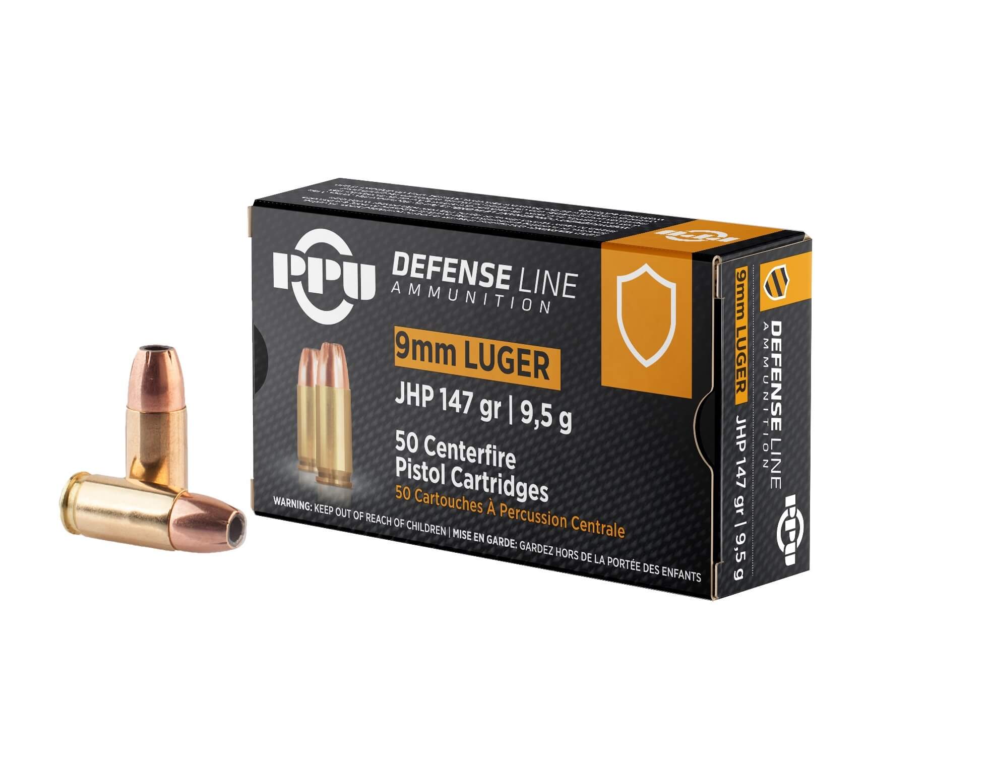 ppu defense line 9mm - Ammo Direct